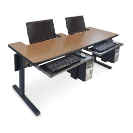 Smartdesks Recessed Monitor Tables & Bi-level Monitor Tables | Smartdesks